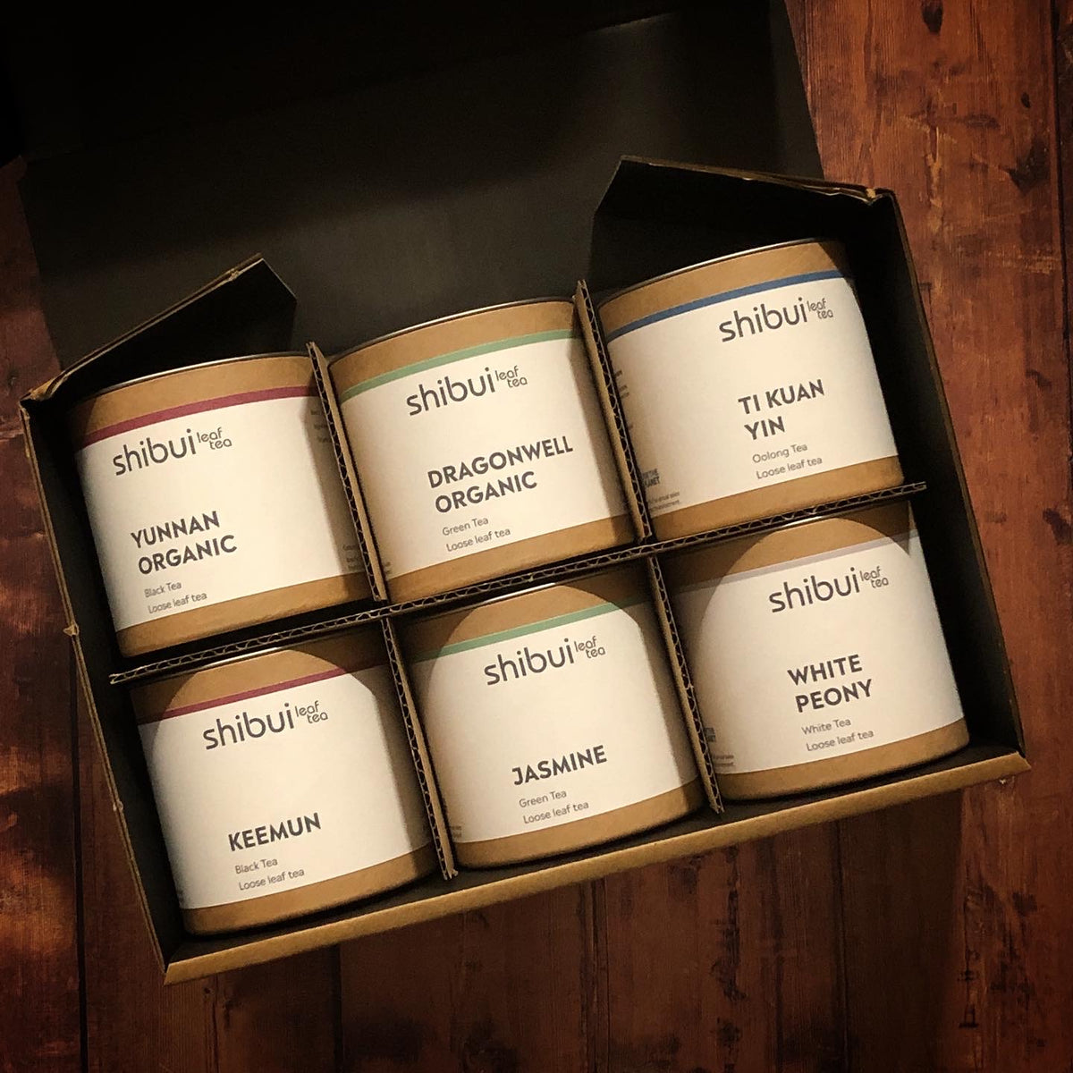 Chinese Tea Collection - Loose Leaf Tea Collection Gift Pack - Shibui Tea