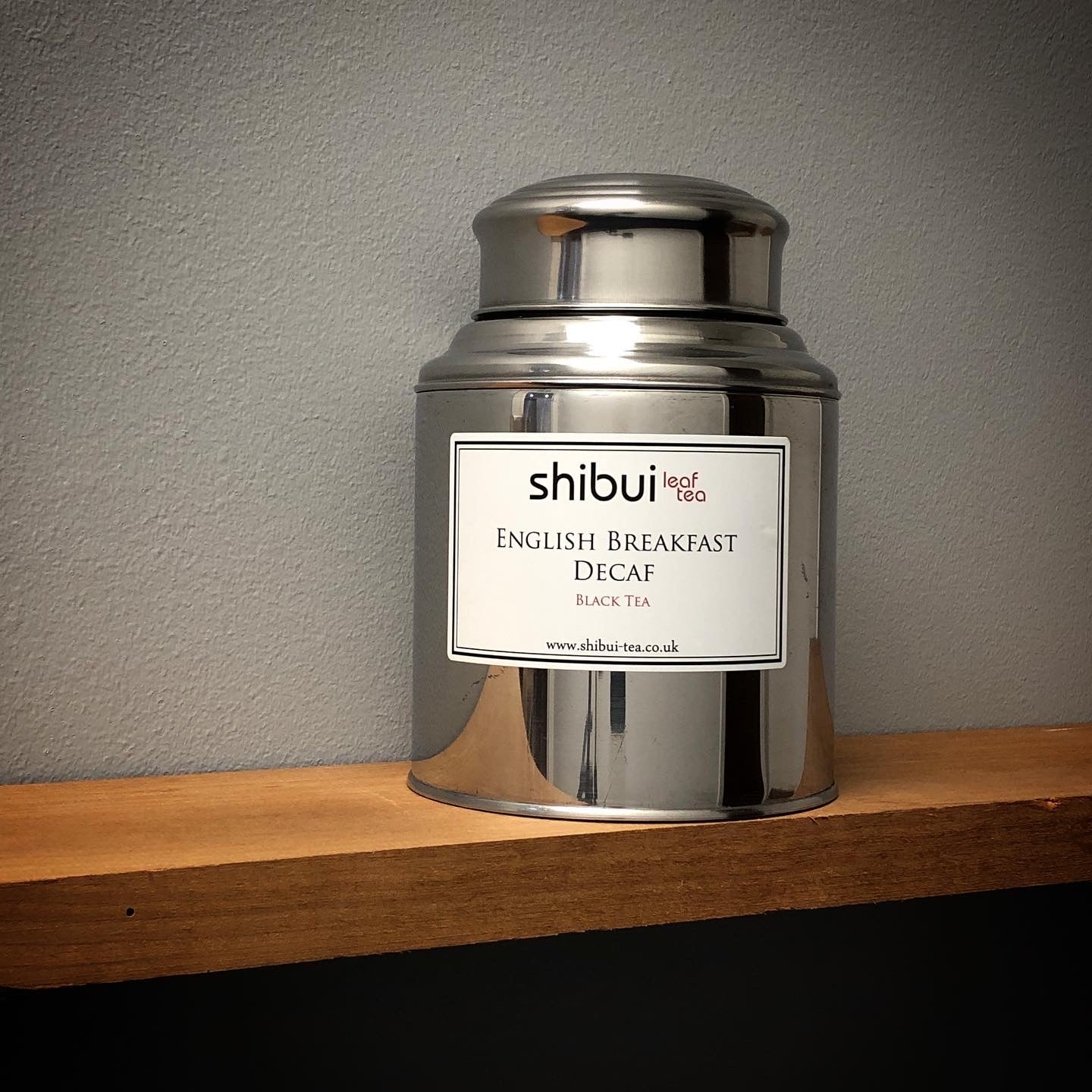 English Breakfast Decaf - Whole Leaf Pyramid Bags - Shibui Tea