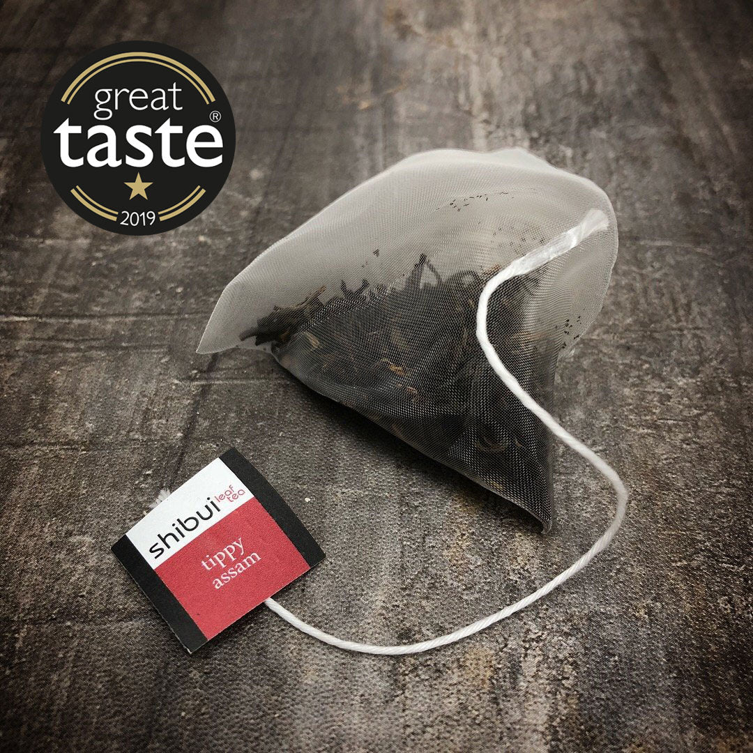Tippy Assam - Black Tea - Whole Leaf Pyramid Bags - Shibui Tea