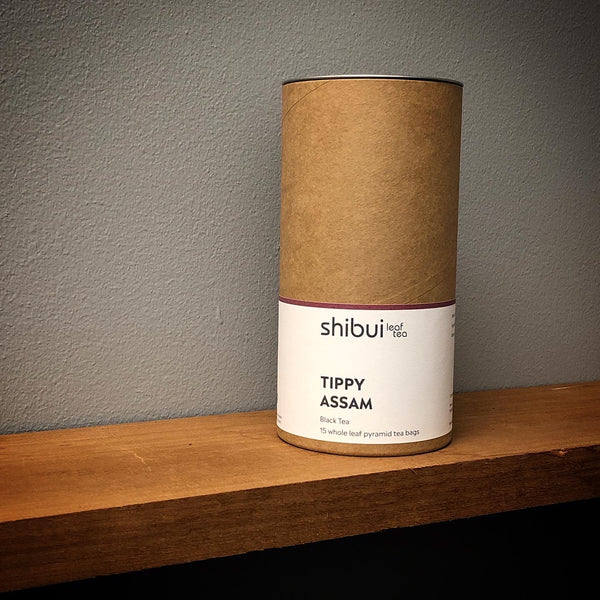 Tippy Assam - Black Tea - Whole Leaf Pyramid Bags - Shibui Tea